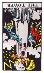 The Tower Tarot Card Meaning: Love, Health, Money & More